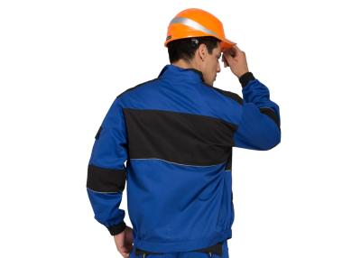 China Functional Heavy Duty Mens Warm Work Jackets Safety With Reflective Piping for sale