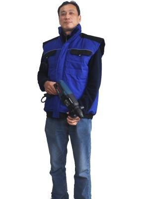 Cina Maglia all'aperto 100% del lavoro degli uomini di sicurezza di inverno del cotone con la tasca della legatura del Velcro in vendita