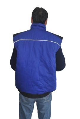 Cina Maglia all'aperto 100% del lavoro degli uomini di sicurezza di inverno del cotone con la tasca della legatura del Velcro in vendita