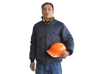 Cina Rivestimento di bombardiere comodo reversibile di inverno di forza dei brevi rivestimenti del lavoro industriale ciao  in vendita