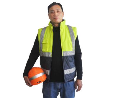 Cina Rivestimento di bombardiere comodo reversibile di inverno di forza dei brevi rivestimenti del lavoro industriale ciao  in vendita