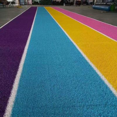 Cina Campo da giuoco falso dell'erba colorato decorazione del giardino in vendita