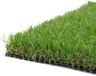 Cina 25mm C modellano l'abbellimento del giardino artificiale dell'erba decorativo in vendita