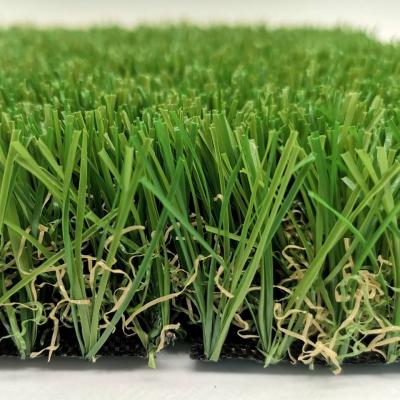 China Herbe de gazon de jardin de couleur de ressort pour le patio 30mm d'arrière-cour for sale