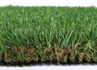 China Stem Shape Landscaping Artificial Grass 30mm UV Resistant for sale