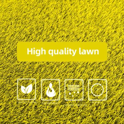 Cina Il giallo ha colorato la pista artificiale dell'arcobaleno di asilo del tappeto erboso 30mm in vendita