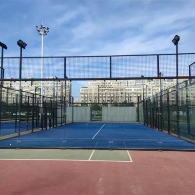 Cina Iso panoramico 12mm 10mx20m della corte di paddle tennis di Kista in vendita