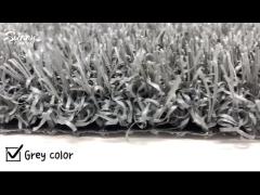 Gray Artificial Grass for Hotel Wall Decoration Indoor Outdoor Leisure Landscaping