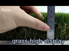 High-end landscaping artificial lawn detail
