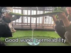 This artificial lawn can be used as a pet mat