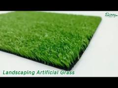 Plastic Landscaping Artificial Grass Lawn Non Toxic Soft Flexible For Decoration