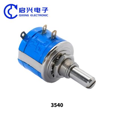 China 10k Wire Wound Precision Potentiometer WXD3540 2w 10 Turn for sale