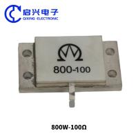 China RF High Power Flange Resistor 800W 100Ω Copper Plated for 0-2GHz Frequency Range for sale