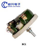 China BC1 Disk Adjustable Resistor 25W-2000W Power Range 1Ω-5KΩ Resistance Porcelain Sliding Rheostat for sale