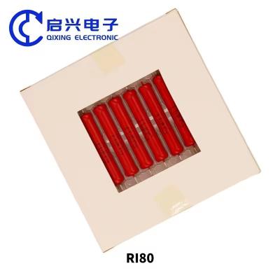 Cina Ri80 10W 20W 30W 50W 100W 200W 300W 500W 1000W 100 Ohm Resistenze ad alta tensione cilindriche fisse in vendita