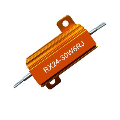 Cina RX24 30W oro alluminio alloggiato Wirewound resistore di potenza resistore di potenza resistore di frenata dinamica in vendita