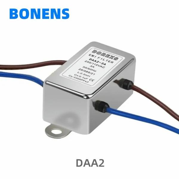 DAA2 220V 1A-10A filtro acustico EMI a linea a fase singola