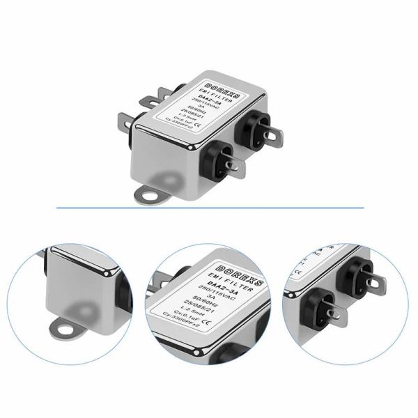 DAA2 220V 1A-10A filtro acustico EMI a linea a fase singola