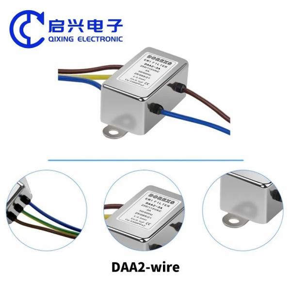 DAA2 220V 1A-10A filtro acustico EMI a linea a fase singola