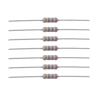 China 400 Ohm 1W Fuse Resistor with 5% Tolerance for sale