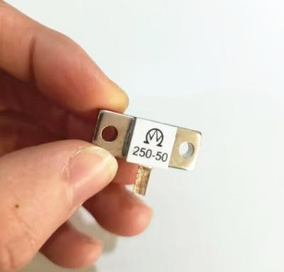 China 250 Watt 100 Ohms RF Termination Resistor with Copper Nickel Plated Heat Sink for 0~1.5GHZ Frequency and -55~+125℃ Temperature Range for sale