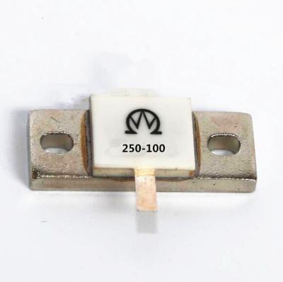 China 250 Watt 100 Ohms RF Termination Resistor with Copper Nickel Plated Heat Sink for 0~1.5GHZ Frequency and -55~+125℃ Temperature Range for sale