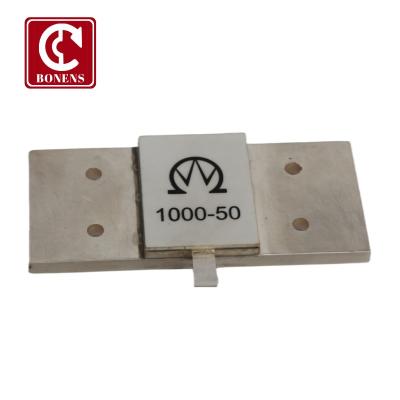 China High Power RF Resistor with 1-500Ω Resistance ±5% Tolerance and 0-2GHz Frequency for Flange Mount Applications for sale