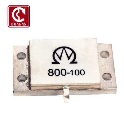 China High Power RF Resistor with 1-500Ω Resistance ±5% Tolerance and 0-2GHz Frequency for Flange Mount Applications for sale