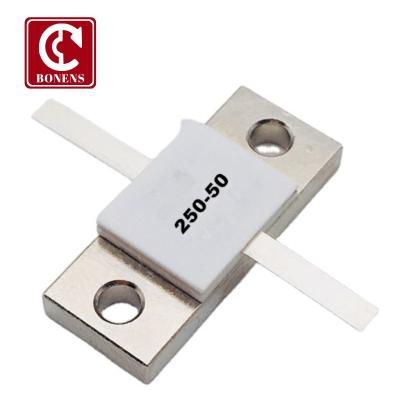 China High Power RF Resistor with 1-500Ω Resistance ±5% Tolerance and 0-2GHz Frequency for Flange Mount Applications for sale