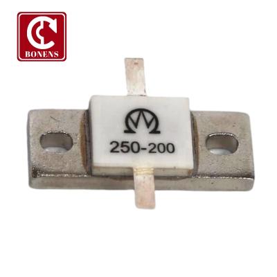 China High Power RF Resistor with 1-500Ω Resistance ±5% Tolerance and 0-2GHz Frequency for Flange Mount Applications for sale