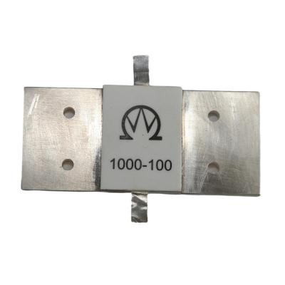 China 1000W 0.1 Ohm Ceramic Composition High Power RF Flange Resistor for sale