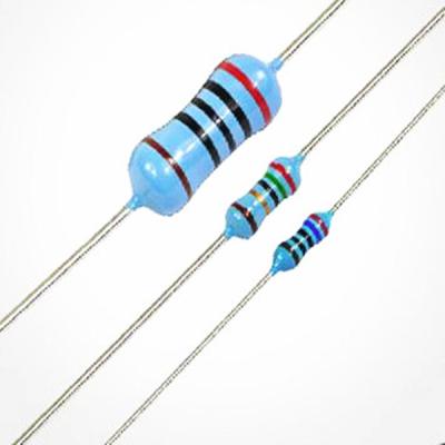 China 1/8W-5W 1% Tolerance Metal Film Resistor with RoHS Compliance for Precision Applications for sale