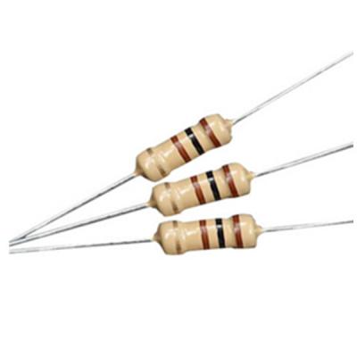 China 1/2W Carbon Film Resistor with 5% Tolerance and Surface Mount for Precision Applications for sale