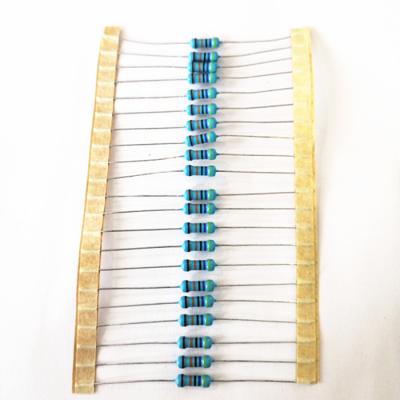China 1/4W Metal Film Resistor with 1% Tolerance and Surface Mount for Precision Applications for sale