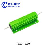 China RX20 100W Wirewound Brake Resistor 28x167mm RoHS Customizable Size for sale