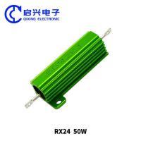 China RX20 100W Wirewound Brake Resistor 28x167mm RoHS Customizable Size for sale