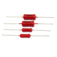 China RX20 100W Wirewound Brake Resistor 28x167mm RoHS Customizable Size for sale