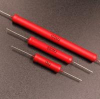 China RX20 100W Wirewound Brake Resistor 28x167mm RoHS Customizable Size for sale