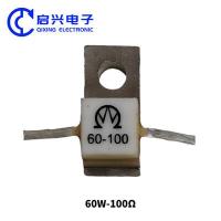 China RF High Power Flange Resistor 800W 100Ω Copper Plated for 0-2GHz Frequency Range for sale