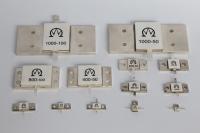 China High Power RF Flange Resistor 1200W Ceramic 50 Ohm Wide Temperature Range -55C to +165C for sale