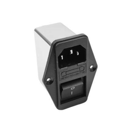 China DBI5 1A 3A 6A 10A power filter With Fuse IEC socket type with safety switch EMI Filter for sale