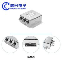 China Three Phase EMI Filter DAC6 Series 125A-200A 380VAC 440VAC Power Line Noise Suppressor for sale