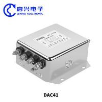 China Three Phase EMI Filter DAC6 Series 125A-200A 380VAC 440VAC Power Line Noise Suppressor for sale