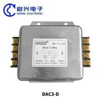 China Three Phase EMI Filter DAC6 Series 125A-200A 380VAC 440VAC Power Line Noise Suppressor for sale