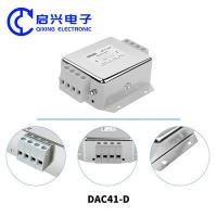 China Three Phase EMI Filter DAC6 Series 125A-200A 380VAC 440VAC Power Line Noise Suppressor for sale