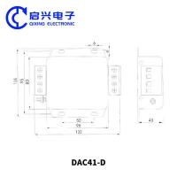 China Three Phase EMI Filter DAC6 Series 125A-200A 380VAC 440VAC Power Line Noise Suppressor for sale