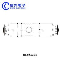 China DBA3 Insert EMI Filter 220V 1A-20A Single Phase Power Line Noise Suppression with CUL/CE Certification for sale