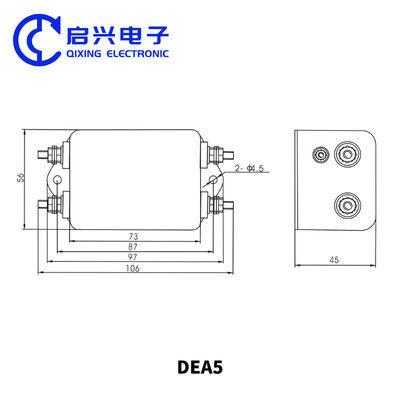 China DEA4 GD Rail Series EMI Filter 3A to 20A Single Phase High Performance Power Filter for sale