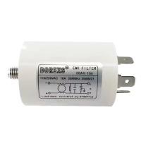 China DBA4 Round Single Phase EMI Filter 220V 12A 16A for Household Appliances for sale
