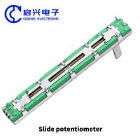 China 100mm Travel Linear Slide Potentiometer 10K 30K with 10,000 Cycle Durability for Industrial Control Systems for sale